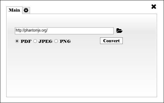 GitHub - itechnology/PhantomUI: PhantomJS windows UI, mainly for capturing screenshots